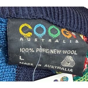 COOGI | Sweaters | Vintage Coogi 3d Knit Striped Textured Sweater L ...